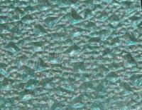 China Kasumi Curve Figured Glass Green , Tinted Float Glass Meeting Room and Hospital for sale
