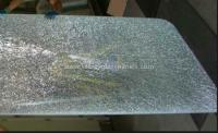 China Rolled 5mm 6mm Bamboo Figured / Patterned Glass Panels For Home Decoration for sale