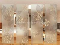 China Office Satin Frosted Acid Etched Glass 15mm 19mm for Bath Screen , High Strength for sale