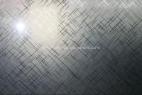 China Shower Room Obscure Acid Etched Glass Patterns , Double Sided Auto Float Glass for sale