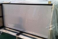China Safety Tempered Glass for Solar Panels 3.2mm low iron with black boarder printing for sale