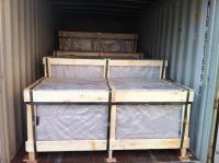 China Tempered Float Glass 6mm with Paper Interlayer Various sizes Toughened Safety  glass for sale