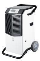 China 48L100 Pint Commercial Grade Dehumidifier , Hand Push Commercial Dehumidifiers For Basements for sale