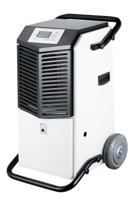 China 48L100 Pint Commercial Grade Dehumidifier , Hand Push Commercial Dehumidifiers For Basements for sale