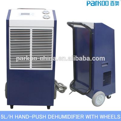 China Refrigerative Large Commercial Dehumidifier , Hand Push Compressed Air Dryer Dehumidifier for sale