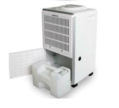 China Refrigerative Water Cooled Dehumidifier , 58L / Day Stainless Steel Dehumidifier for sale