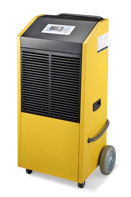 China 4kg/H Commercial Portable Dehumidifiers 120L / Hand Push Dehumidifier for sale