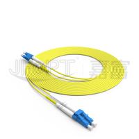 China Duplex LC- LC Fiber Patch Cord 2.0mm 3.0mm Single Mode OS2 Zipcord Fiber Optic Cable for sale