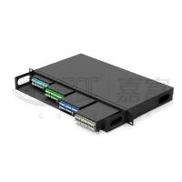 China 19 Inch 1U 96F MPO Fiber Patch Panel MTP High Density Rack Mount for sale