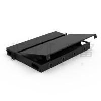China 19 Inch 1U 96F MPO Fiber Patch Panel MTP High Density Rack Mount for sale