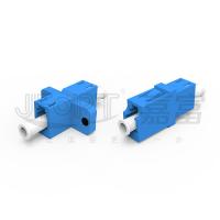 China LC Fiber Optic Adapter SM MM Single Duplex Quad Low Loss 0.2dB Insertion Loss for sale
