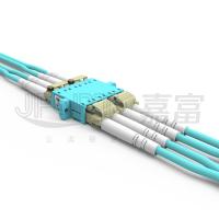 China LC Fiber Optic Adapter SM MM Single Duplex Quad Low Loss 0.2dB Insertion Loss for sale