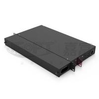 China 19 Inch Rack Mount Fiber Patch Panel 1U 48/72/96 Cores for sale
