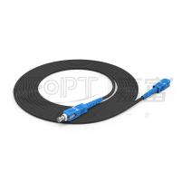 China Butterfly Shaped Indoor Drop Cable FRP Single Core 2 Core Fiber Drop Cable for sale