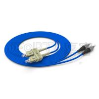 China Uni Tube Simplex Duplex Armored Fiber Patch Cord Aramid Yarn Reinforced for sale