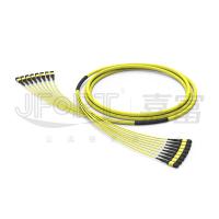 China G657A1 Bend Insensitive MPO Fiber Optic Cable 96 Core 8 Unit 12 Fibers Single Mode OS2 Low Loss for sale