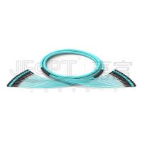 China 288 Cores 12 Sub Unit Multimode OM3 300 Mpo Cable OFNR OFNP MPO PC Fiber Optic Trunk for sale