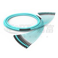 China 288 Cores 12 Sub Unit Multimode OM3 300 Mpo Cable OFNR OFNP MPO PC Fiber Optic Trunk for sale