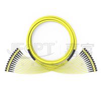 China Switchable Polarity MPO Patch Cable A/B Conversion Key Reversal 12 Fiber Tool-Free for sale