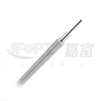 China Butterfly Shaped Indoor Drop Cable FRP Single Core 2 Core Fiber Drop Cable for sale