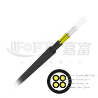China Flexible TPU Tactical Fiber Optic Cable FTTA Base Station Tactical Fiber Cable for sale