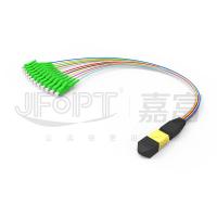 China MPO/PC To LC/UPC Breakout Cable For MPO Modular Cassette for sale
