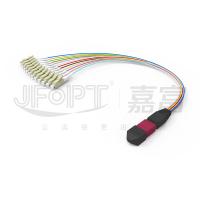 China MPO/PC To LC/UPC Breakout Cable For MPO Modular Cassette for sale