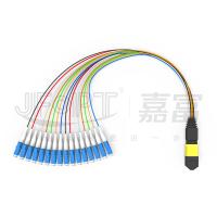 China MPO-LC Patch Cord 16 Cores Single-mode Low Loss G657A1/G657A2 Type A Module Box for sale