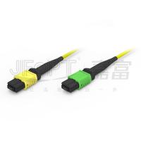 China MPO Connector 12 Cores SM Standard Loss Low Loss Fiber Patch Cord for Superior Performance for sale