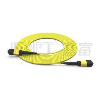 China MPO Connector 12 Cores SM Standard Loss Low Loss Fiber Patch Cord for Superior Performance for sale