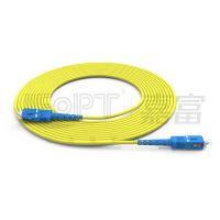 China Wired LAN ONVIF 4G 3G Fiber Optic Cable SC UPC/APC End Face for Network Length Can Customized Patch Cord for sale