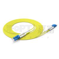 China Single Mode 9/125 2.0mm Fiber Optic Patch Cord LC/UPC to LC/UPC 3M for sale