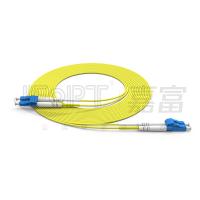 China Single Mode 9/125 2.0mm Fiber Optic Patch Cord LC/UPC to LC/UPC 3M for sale