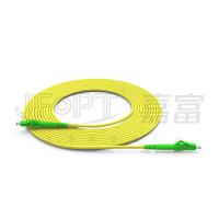 China FTTH Drop LC/UPC DX Fiber Optic Patch Cord 2.0mm Single-mode G652D G657A for sale