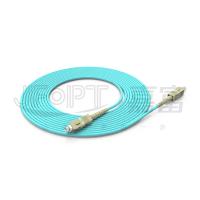 China SC to SC Multimode Fiber Optic Patch Cord LSZH APC Connector 10M 20M Low Insertion Loss for sale