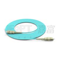China SC to SC Multimode Fiber Optic Patch Cord LSZH APC Connector 10M 20M Low Insertion Loss for sale