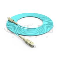 China SC to SC Multimode Fiber Optic Patch Cord LSZH APC Connector 10M 20M Low Insertion Loss for sale
