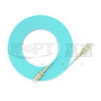 China SC to SC Multimode Fiber Optic Patch Cord LSZH APC Connector 10M 20M Low Insertion Loss for sale