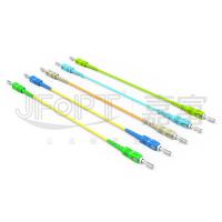 China 1m LSZH SC-SC UPC Fiber Optic Patch Cord OS2 OM4 Ceramic Ferrule 100N Tensile for sale