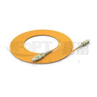China 1m LSZH SC-SC UPC Fiber Optic Patch Cord OS2 OM4 Ceramic Ferrule 100N Tensile for sale