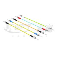 China G652D FC Fiber Optic Patch Cord 125um Core Single Mode 1M High Performance for sale