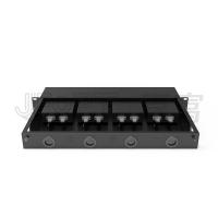 China LC G652D 96 Core MPO Module Box Rack Mount Fiber Patch Panel 1U High Density Data Center for sale