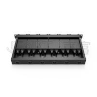 China 1U MPO-LC G657A1 144 Cores High Density Fiber Optic Patch Panel Cold Rolled Steel for sale