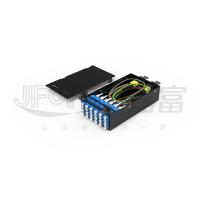 China 1U MPO-LC G657A1 144 Cores High Density Fiber Optic Patch Panel Cold Rolled Steel for sale