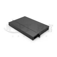 China Cold Rolled Steel Fiber Patch Panel 24 Fibers 19 Inch Rack Mount 12 Slots Tray SC LC FC ST Fixed ODF for sale