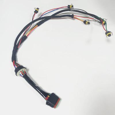 China C7 Fuel Injector Wiring Harness 222-5917  Excavator Parts for sale