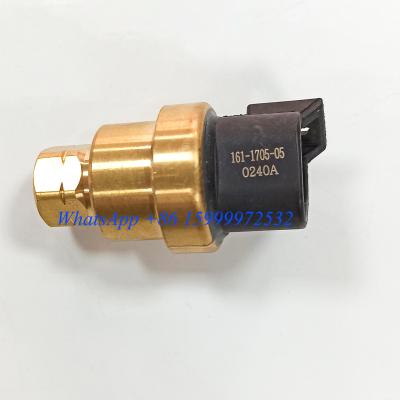 China Oil Pressure Sensor 161-1705 1611705 for CAT Engine C9 C-12 C-10 C15 C-18 324D 325D 336D for Excavator Parts for sale