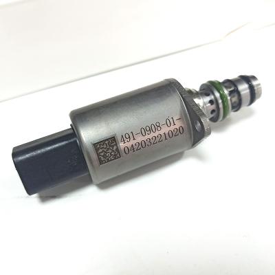 China C7.1 Solenoid Valve 491-0908 For CAT 320 320GC 326 330 345GC 349 352 340 for sale