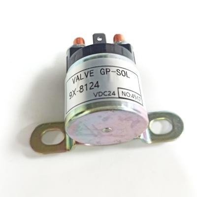 China Magnetic Switch Starter Relay 24V 9X-8124 182800-2490 9X8124 for for sale
