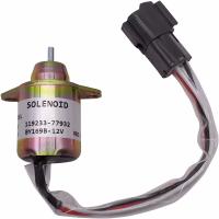 China 1503ES-12S5SUC12S 12V Fuel Shut Off Solenoid Valve 119233-77932 For Yanmar Excavator Spare Parts for sale